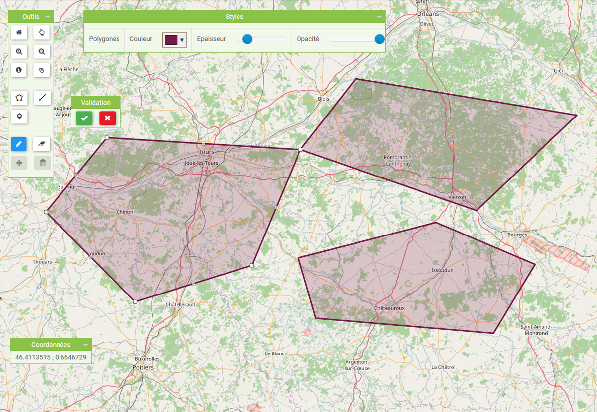 Digit - Vector base maps in GeoJson format - articque_en